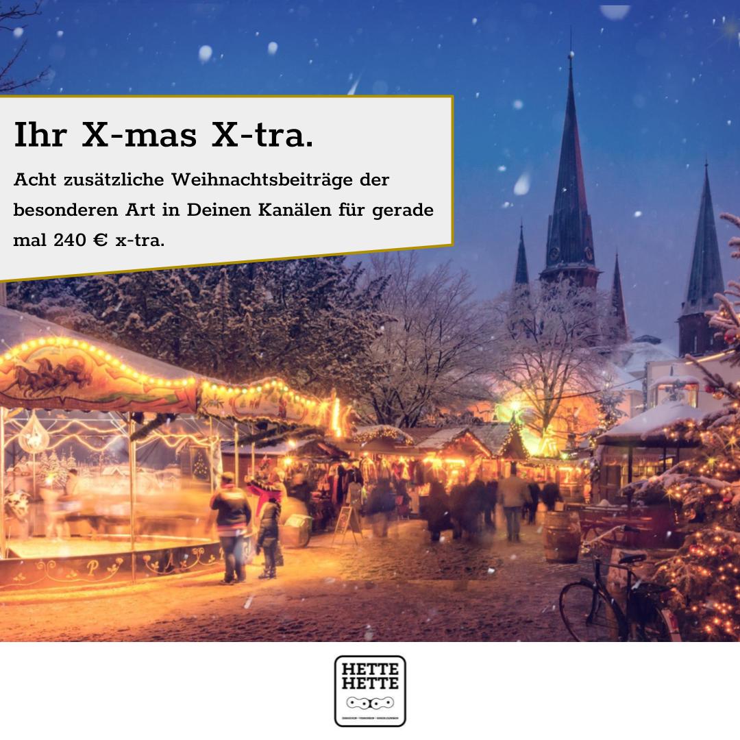 Ihr X-mas X-tra. – Hette Hette Marketing